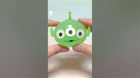 🛸토이스토리 외계인 말랑이 만들기feat개구리알🐸 Toy Story Alien Squishy Diy With