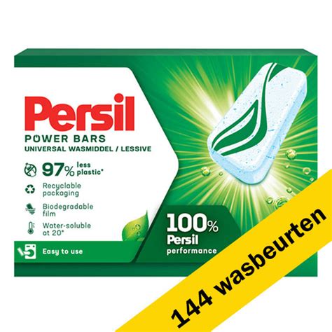Aanbieding Persil Wasmiddel Power Bars Universeel 9 Dozen 144