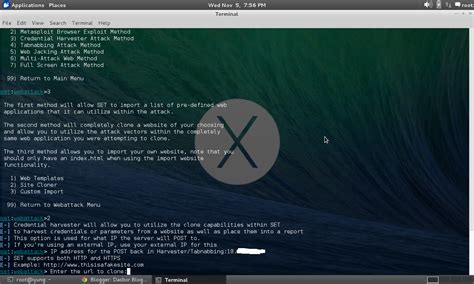 Phising Dengan Se Toolkit Di Kali Linux W