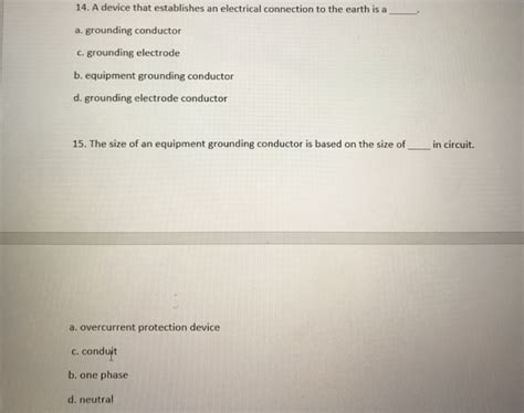 Solved A Device That Establishes An Electrical Chegg