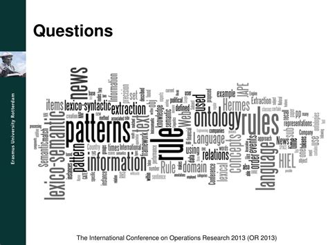 Ppt Lexico Semantic Patterns For Information Extraction From Text