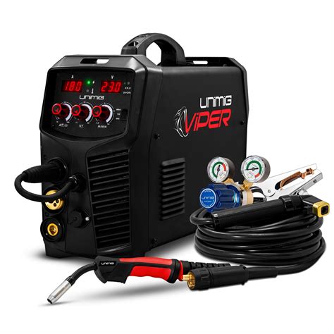Unimig Viper 185 Mig Tig Stick Pack Welder 17v Tig Torch Mig Torch