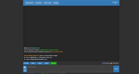 Koboldcpp 推理教程