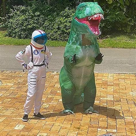 Disfraz Inflable Dinosaurio Trex T Rex T Rex Verde Adultos B En Venta En Nuevo Laredo Tamaulipas