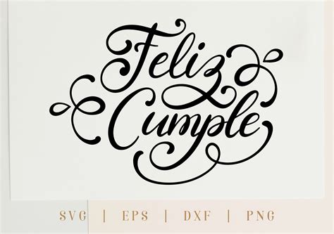 Feliz Cumpleanos Svg Feliz Cumple Svg Happy Birthday Svg Feliz