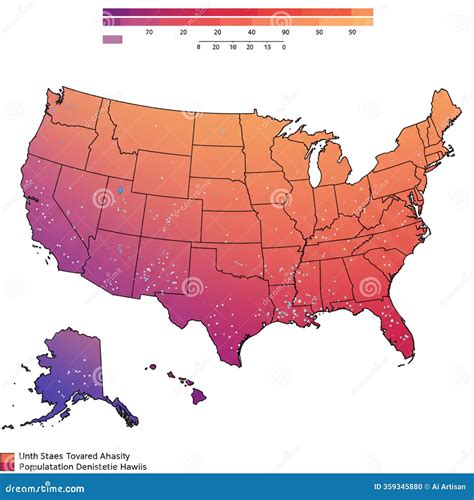 Us Map By Population Density Analyzing A Population Density Map