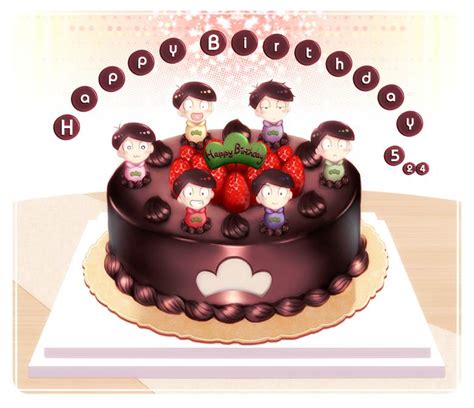 六つ子の诞生日 pow的阿松同人插画图片 BoBoPic