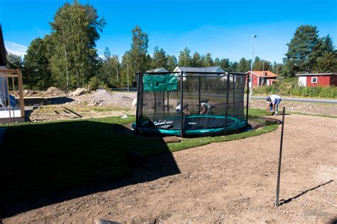 Grass Rolled Out For The Lawn