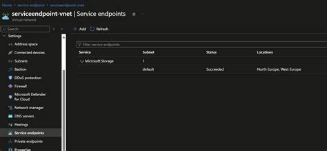 Understanding Azure Service Endpoints Standard Cloud