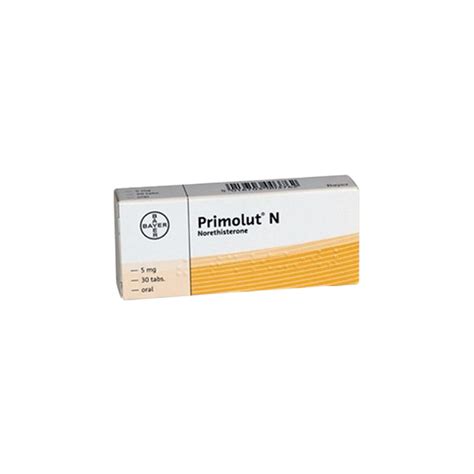 Primolut N Norethisterone 5mg Tablet 1s Price In The Philippines