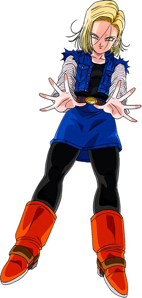 Android 18 Android Saga Render By Zanninrenders On Deviantart