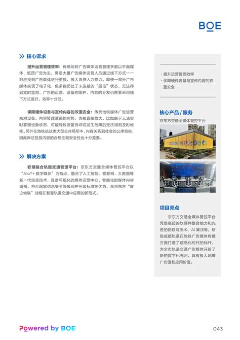 Boe（京东方） 全球创新型物联网企业