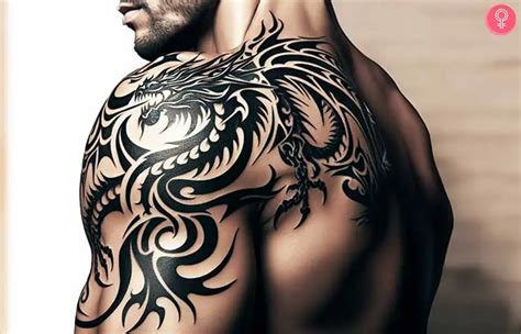 8 Impressive Tribal Shoulder Tattoo Designs With Meaning