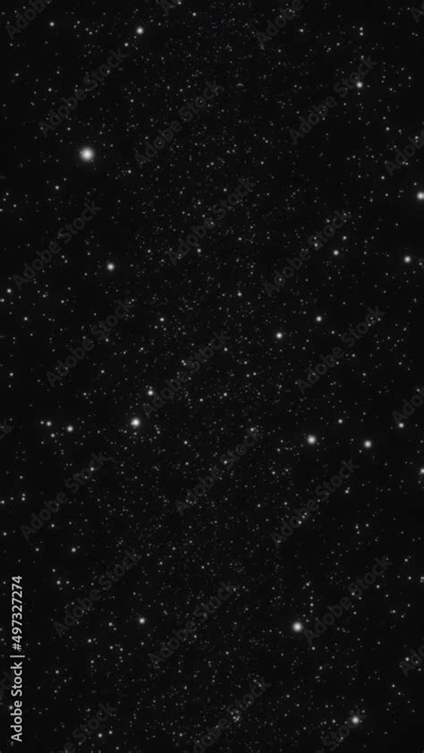 travelling through dense starfield in outer space loop stock video