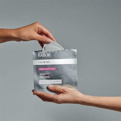 DOCTOR BABOR - NEURO SENSITIVE CELLULAR Cream Coated Mask Флисовая ...