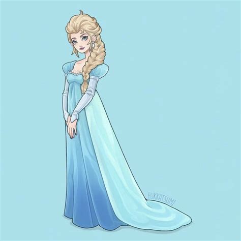 Fukkatsumi On Instagram Elsa Illustration Fukkatsumiart Digital