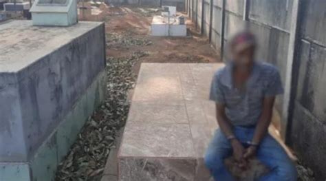 Foragido Da Justiça é Preso Dormindo Em Cima De Túmulo Em Cemitério