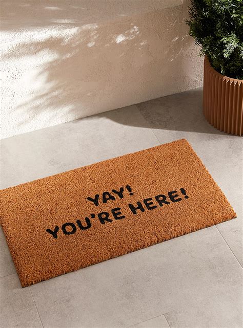 Paillassons Et Tapis Dextérieur Tapis Simons Maison