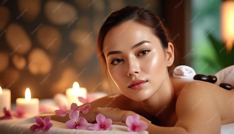 Premium Photo Ai Generated Ai Generative Aroma Spa Massage Female