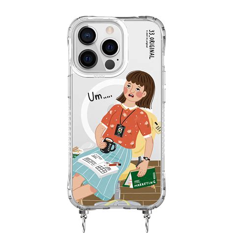 33 Original｜放空小憩：冰川抗黃防摔magsafe Iphone繩掛手機｜繩掛殼系列｜toxoxo™