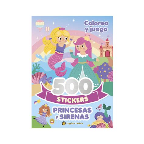 Libro Princesas Y Sirenas 500 Guadal Disco