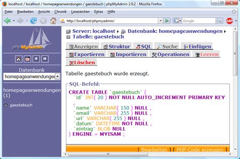 Beispiel G Stebuch Programmieren In Php Und Mysql Php Kurs