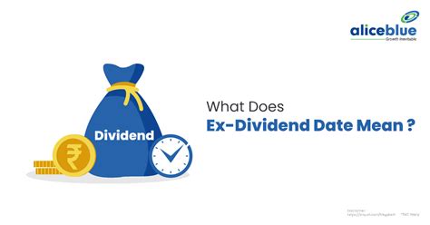What Does Ex Dividend Date Mean Definition And Example