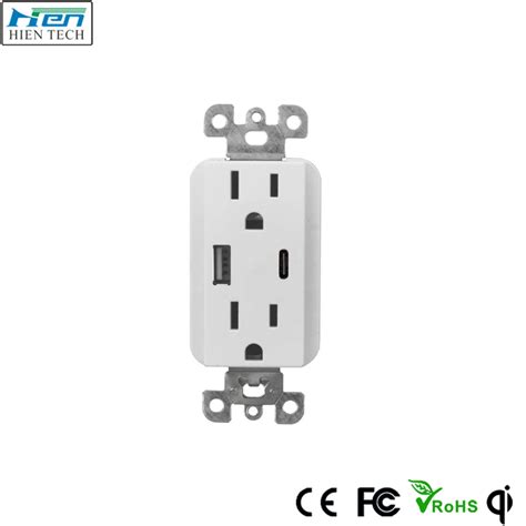 4 8a Usa Wall Receptacle With 2 Usb Outlets Buy 4 8a Usa Wall