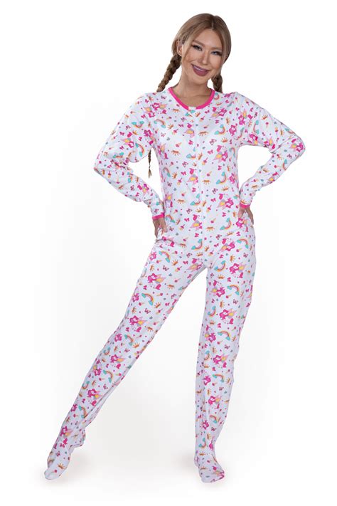 Full Zipper Footed Jammies Lil Bella