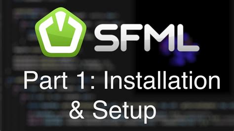 C Sfml Tutorial Installation Youtube