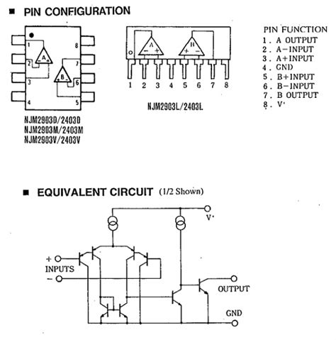 JRC2903 Datasheet PDF Japan Radio Corporation