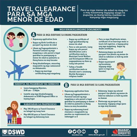 How To Get Dswd Travel Clearance For Minors Owwa Member