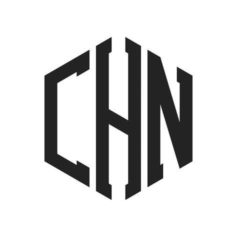 Premium Vector Chn Logo Design Initial Letter Chn Monogram Logo Using
