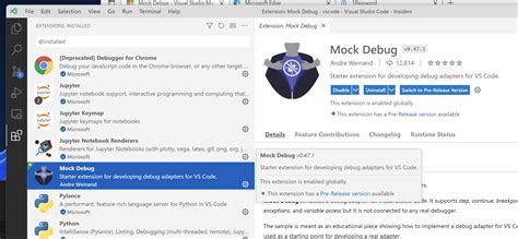 VS Code Doesn T Recognize An Imported VSIX To Be Pre Release Issue Microsoft Vscode