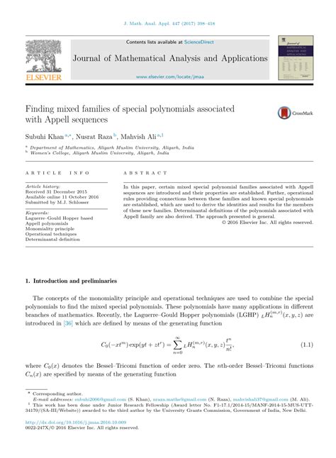 Pdf A Linear Algebra Approach To Hybrid Polynomial Sequences