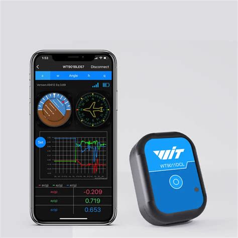 Witmotion Wt9011dcl Mpu9250 Bluetooth Accelerometer Sensor High Precision 9 Axis Gyroscope