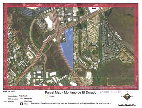 Montano Master Plan Mixed Use Proposal Pa23 0007 El Dorado Hills Area