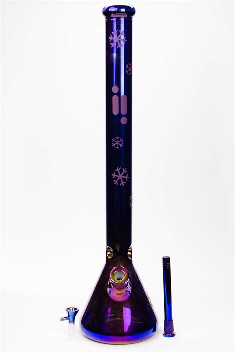 Infyniti Snowflake Metallic Glass Water Bong Mhgp