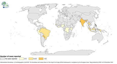 Travel Associated Cases Of Chikungunya Virus Disease In The Eueea