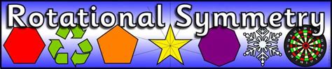 Rotational Symmetry Display Banner Sb12389