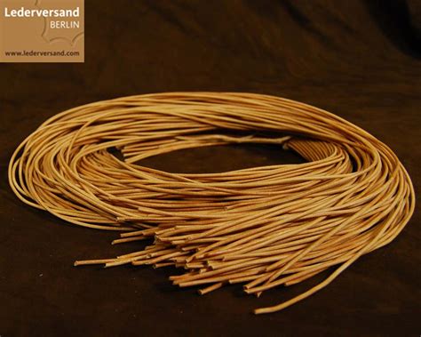Lederschnur Rund Mm Auswahl Farben Lederband Lederriemen Rundriemen Bax EBay
