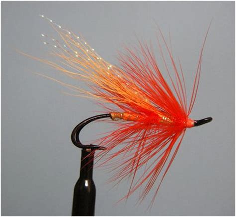 Orange Flamethrower Variation Tied By William Lovelace And Presented