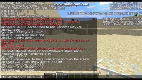 How To Undo Fill Command Minecraft
