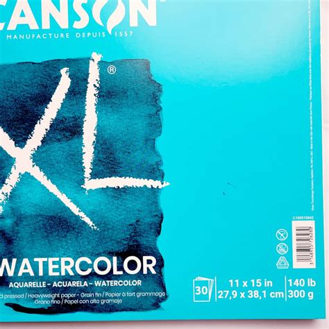 Canson Xl Watercolor 11×15 In 300g 30 Hojas Hondurasplanner