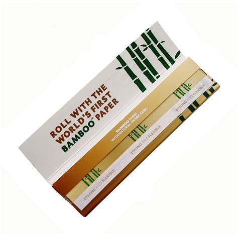 Rizla Bamboo King Size Slim Papers Ultra Thin Bamboo Paper 10 Bookle 10 49