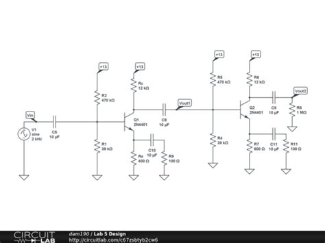Lab Design CircuitLab