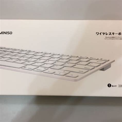 Miniso Bluetooth Keyboard Computers Tech Parts Accessories Computer Keyboard On Carousell