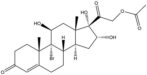 Pregn Ene Dione Acetyloxy Bromo Trihydroxy
