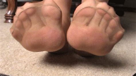 Curling My Toes In Tan Nylons Wmv Best Quality 640x480 Nylon