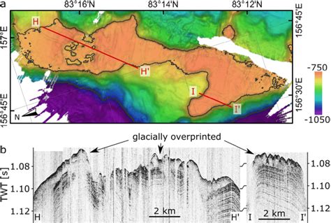 Fig A 1 Glacially Overprinted Area Off The Lomonosov Ridge A